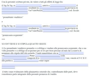Scrittura Privata Compravendita Immobile - Fac Simile Word e PDF e Guida